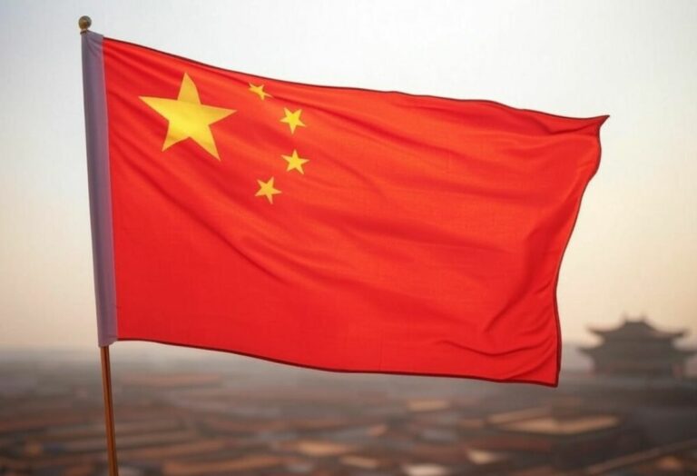 Origines du drapeau chinois : histoire et symbolique